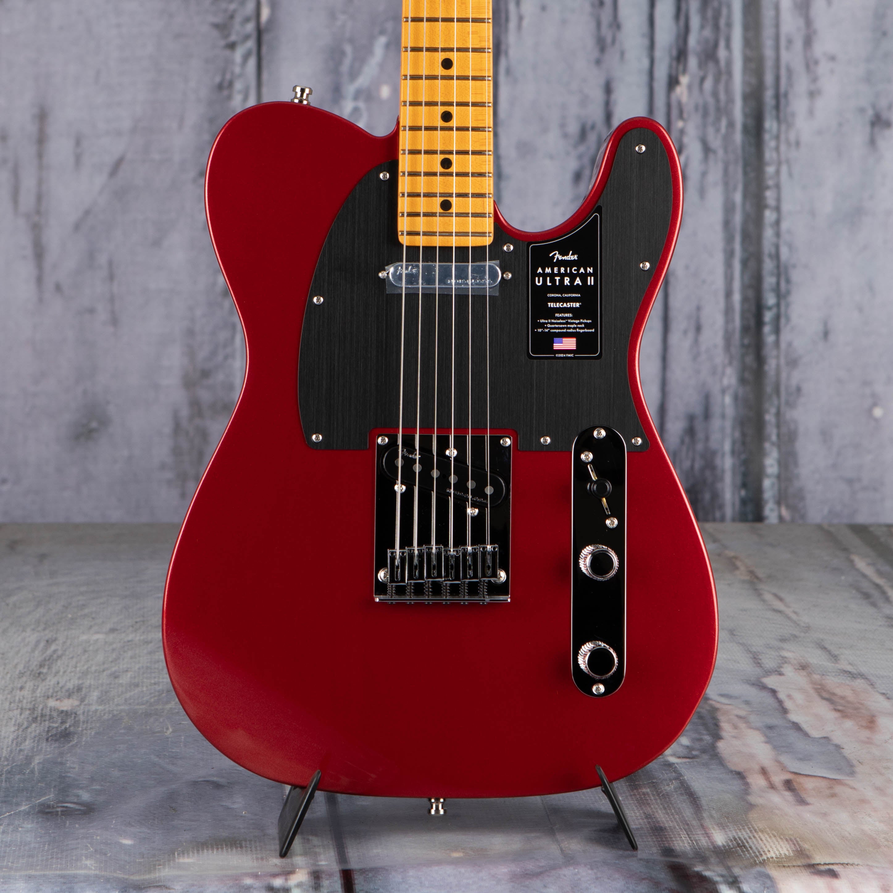 Fender American Ultra II Telecaster, Sinister Red | For Sale | Replay ...