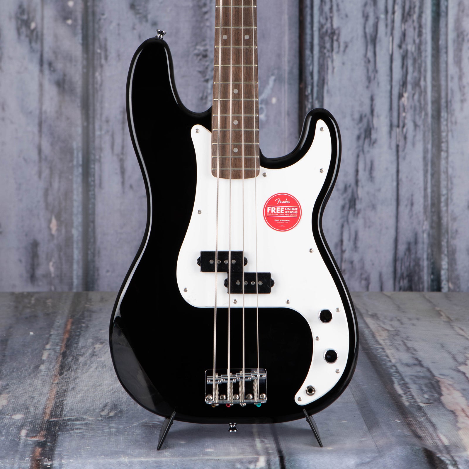 Black And White Bass Guitar