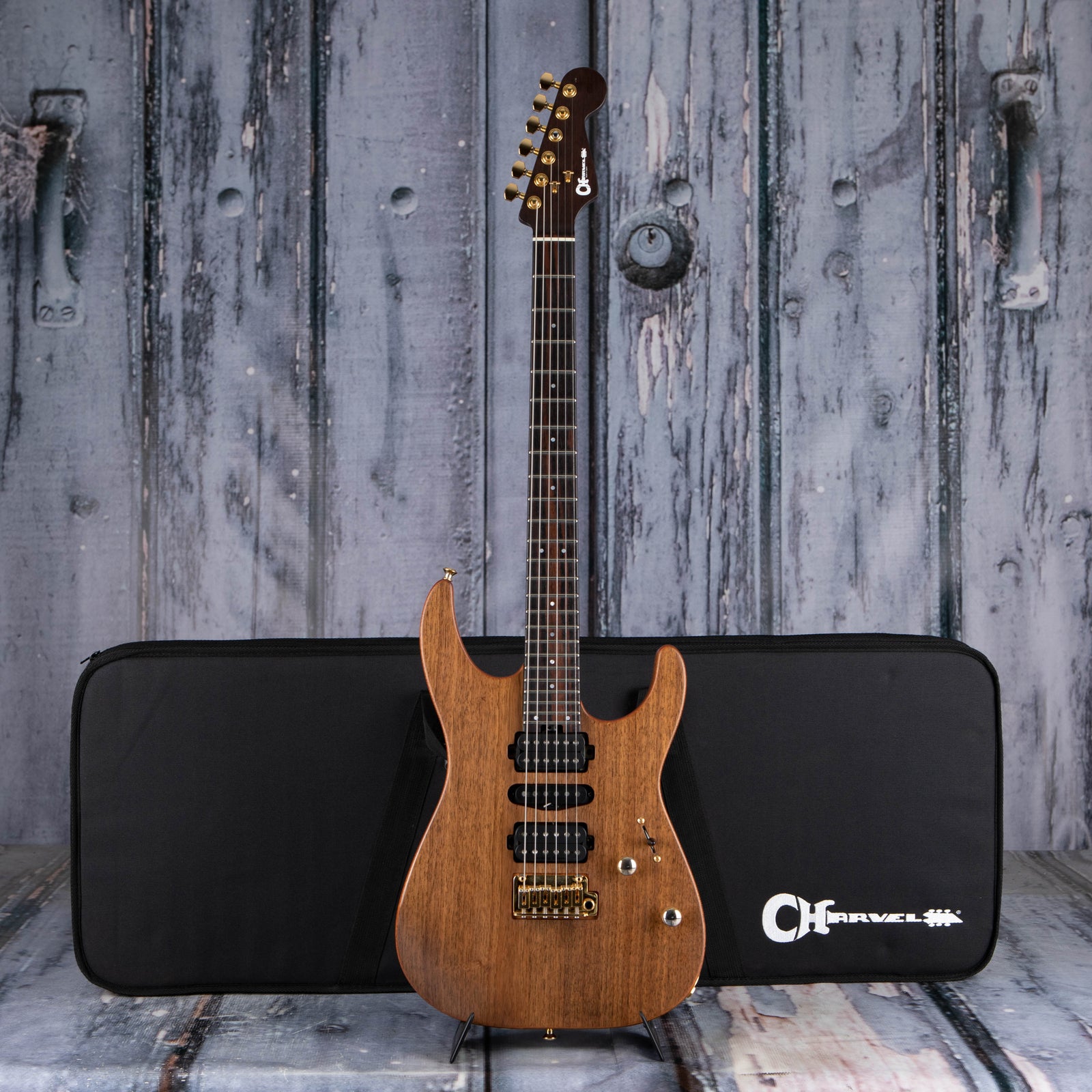 Used 2021 Charvel MJ DK24 HSH 2PT E Mahogany With Figured Walnut ...