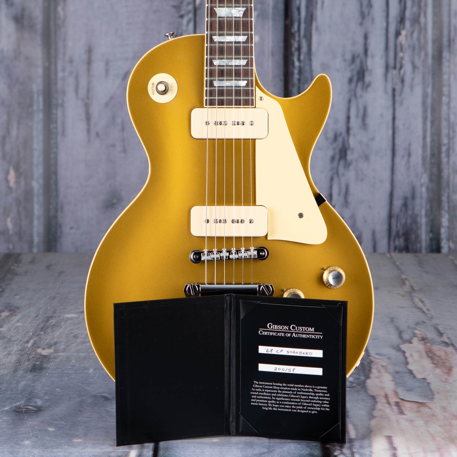 2018 Gibson 1968 Les Paul Goldtop Historic Reissue! 50th