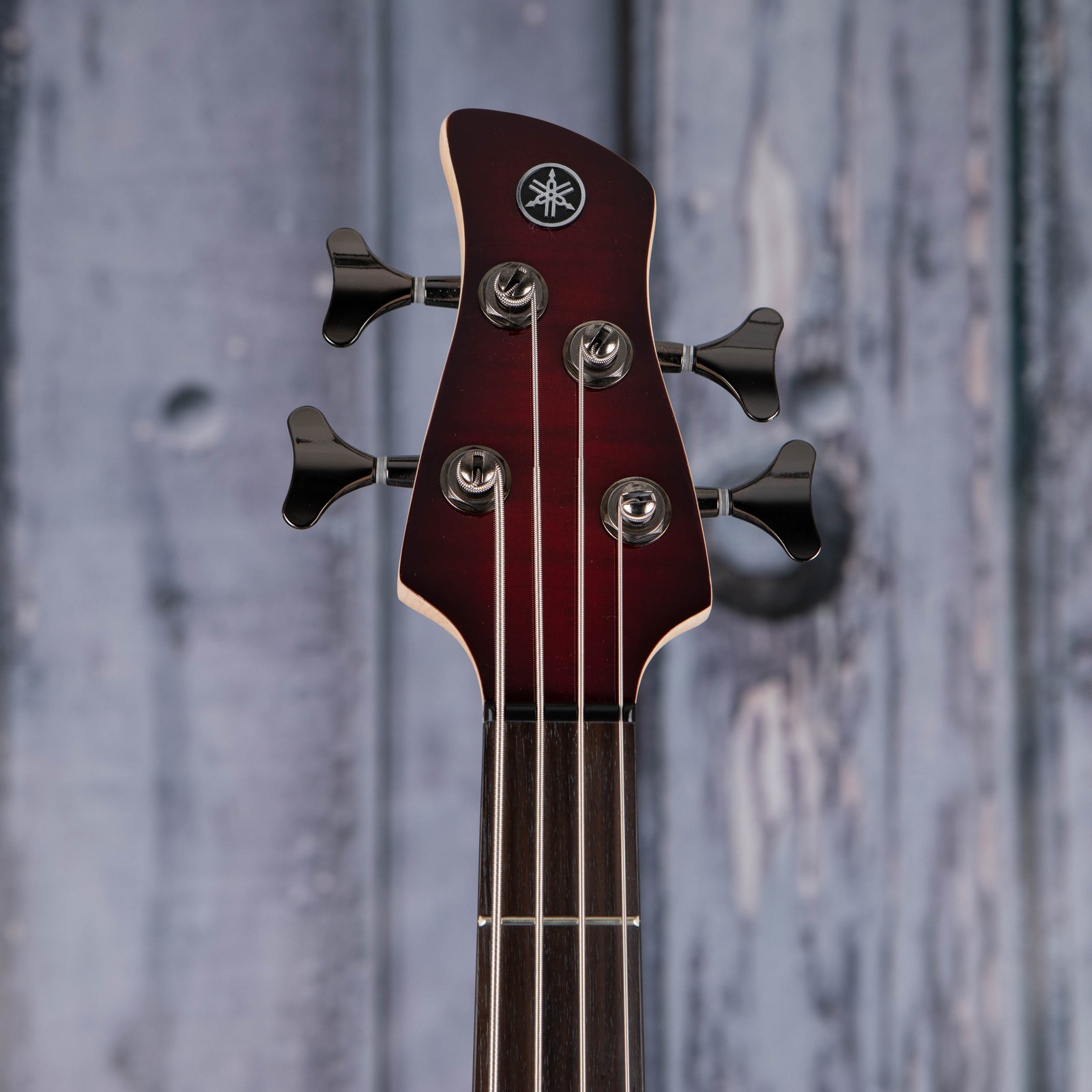 Red Ibanez Bass Guitar